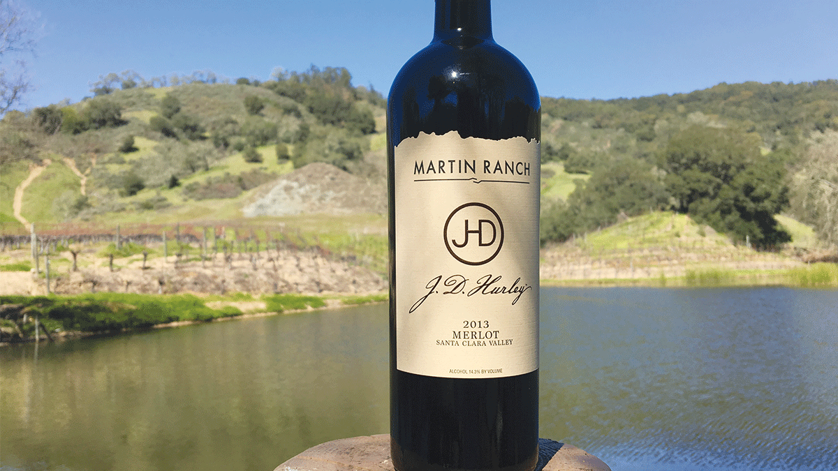 Winning Merlot from Martin Ranch Winery
